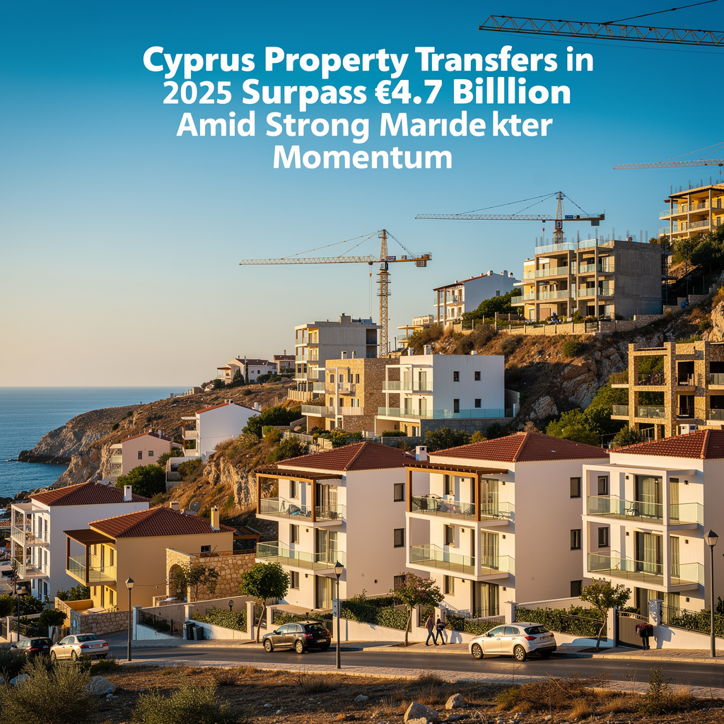 Cyprus Property Transfers in 2025 Surpass €4.7 Billion Amid Strong ...